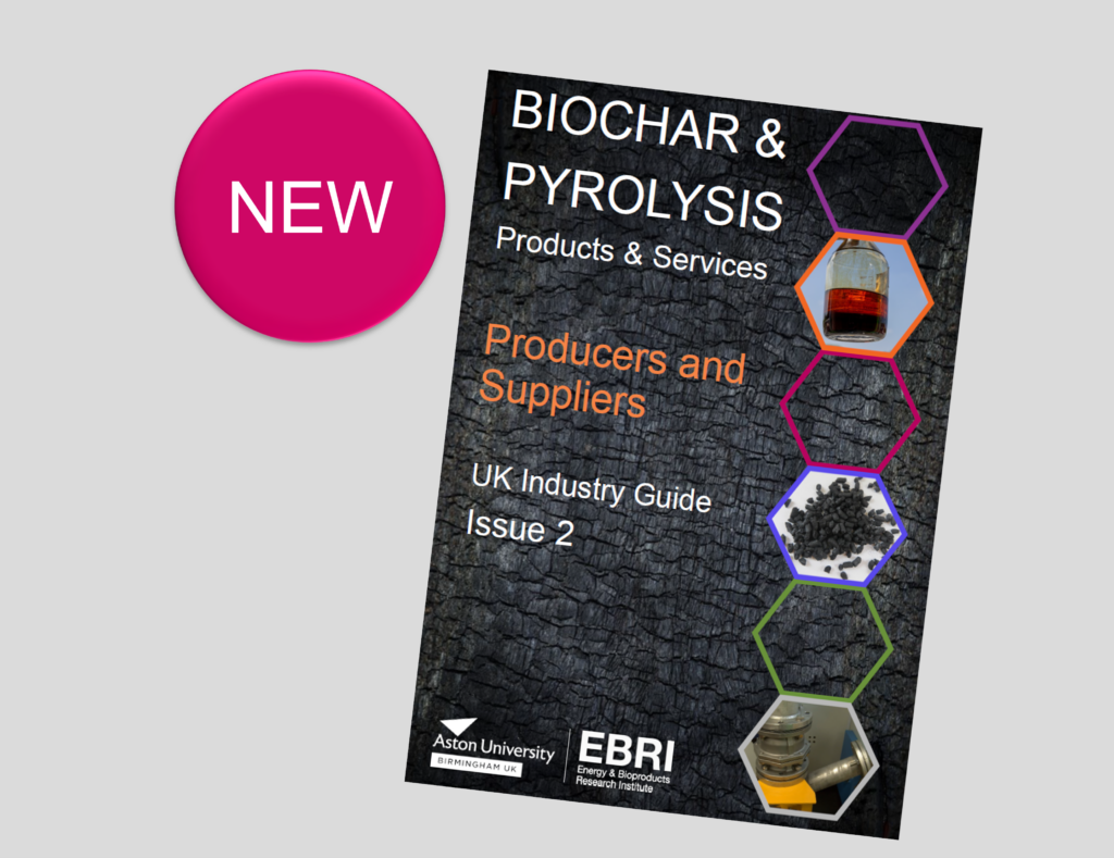 EBRI launches new Biochar and Pyrolysis Products Guide - EBRI